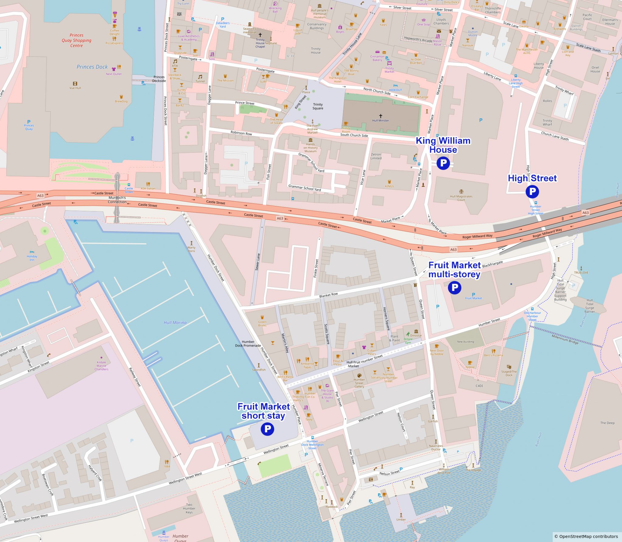 Parking – HULL FOLK AND MARITIME FESTIVAL